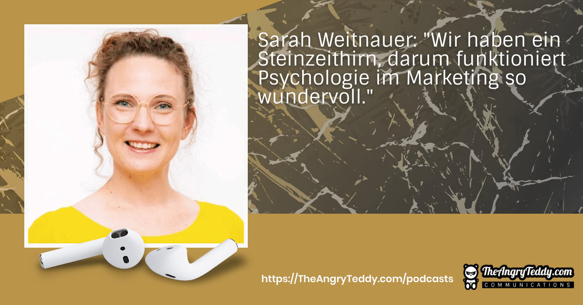Sarah Weitnauer: "Wir haben ein Steinzeithirn, darum funktioniert ...